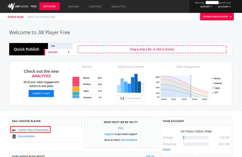 JW Player 7.x 를 이용한 Playlist - 스마일서브 IDCHOWTO닷컴