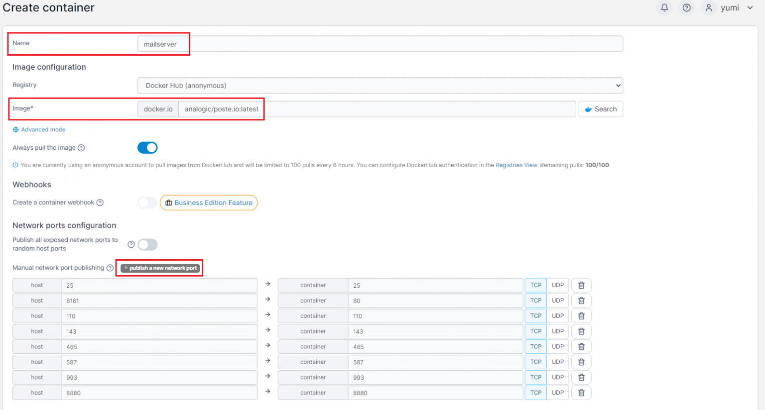 Docker로 Mail server 구축하기 - 스마일서브 IDCHOWTO닷컴